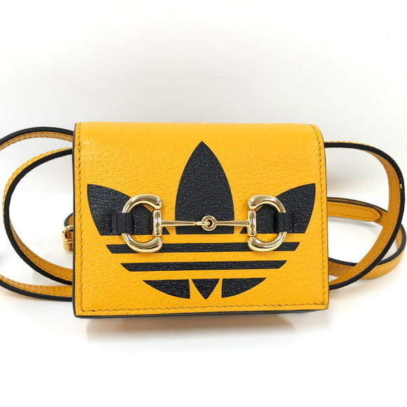 Gucci | Bags | Gucci Adidas Collaboration Shoulder Compact Wallet ...